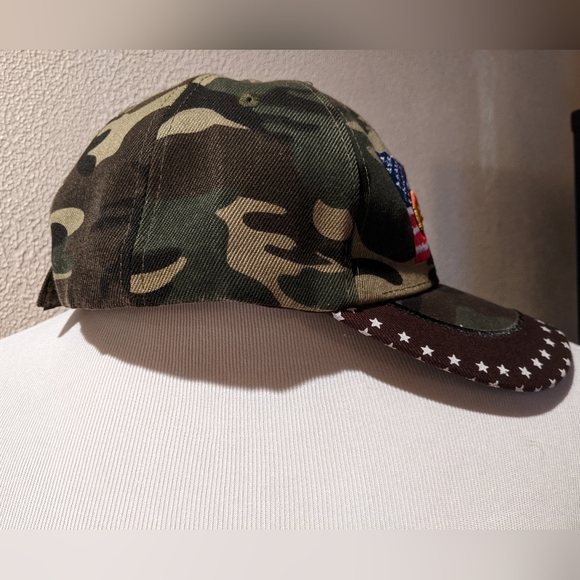 Accessories | 218 New Camo Patriotic Ball Cap | Poshmark